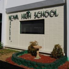 Nova High School in 3600 College Ave, Davie, FL 33314, USA