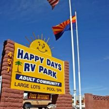 Happy Days RV Park - 451 N Meridian Dr, Apache Junction, AZ 85120
