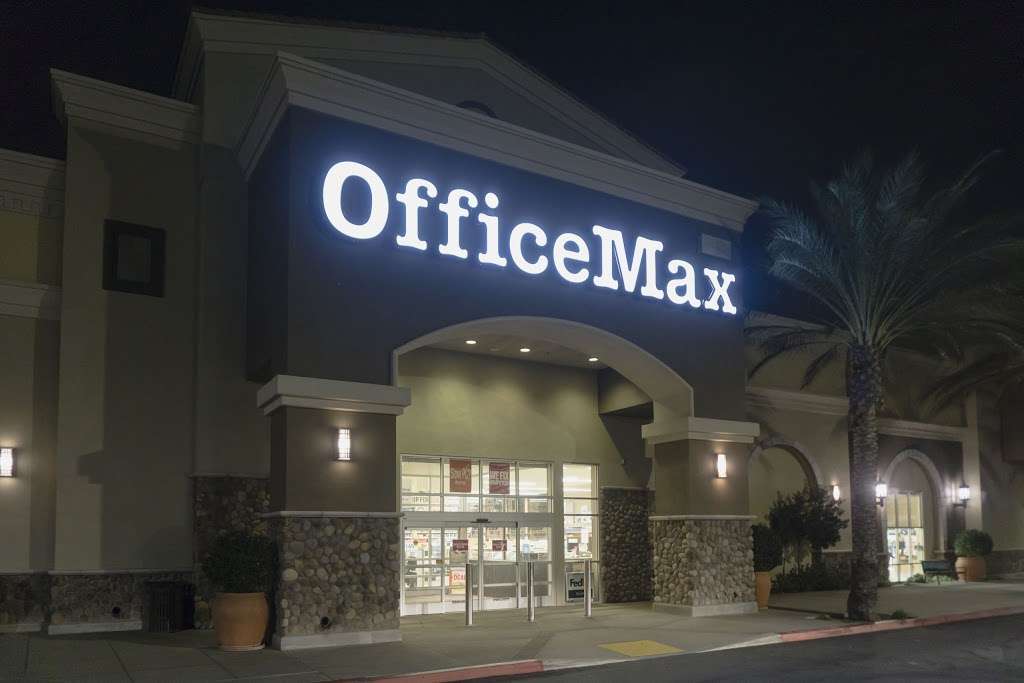 OfficeMax - 16655 Sierra Lakes Pkwy, Fontana, CA 92336 - Hours ...