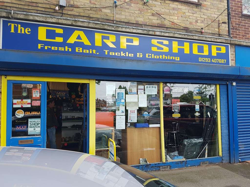 The Carp Shop in South Parade, Horley Row, Horley RH6 8BH, UK