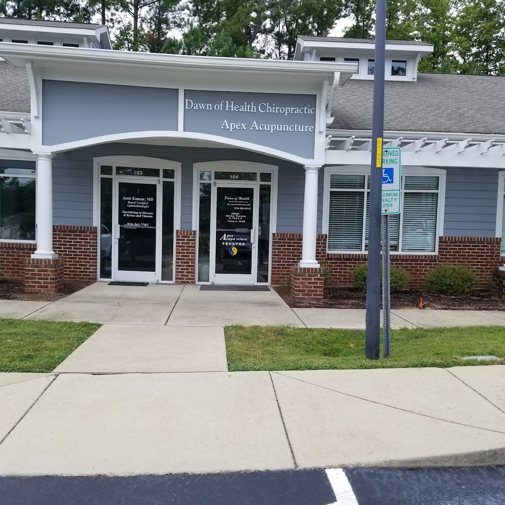 Dawn of Health Chiropractic - 1011 W Williams St Suite104, Apex, NC ...