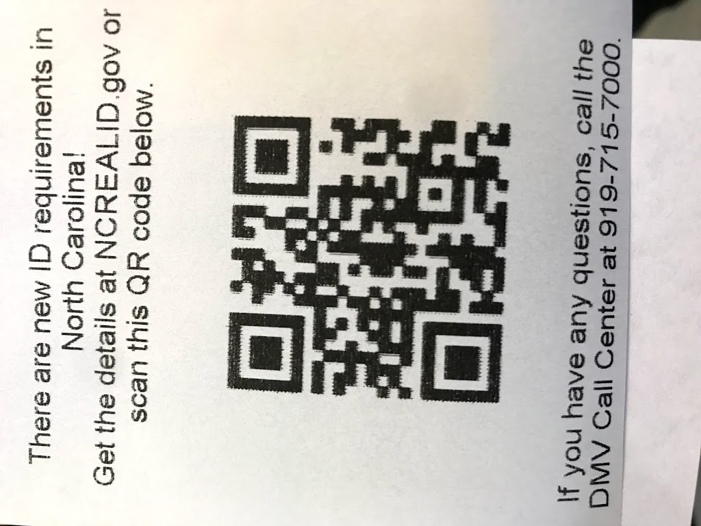 N.C.D.M.V Driver's License - 810 Suite A, N Main St, Kernersville, NC 27284