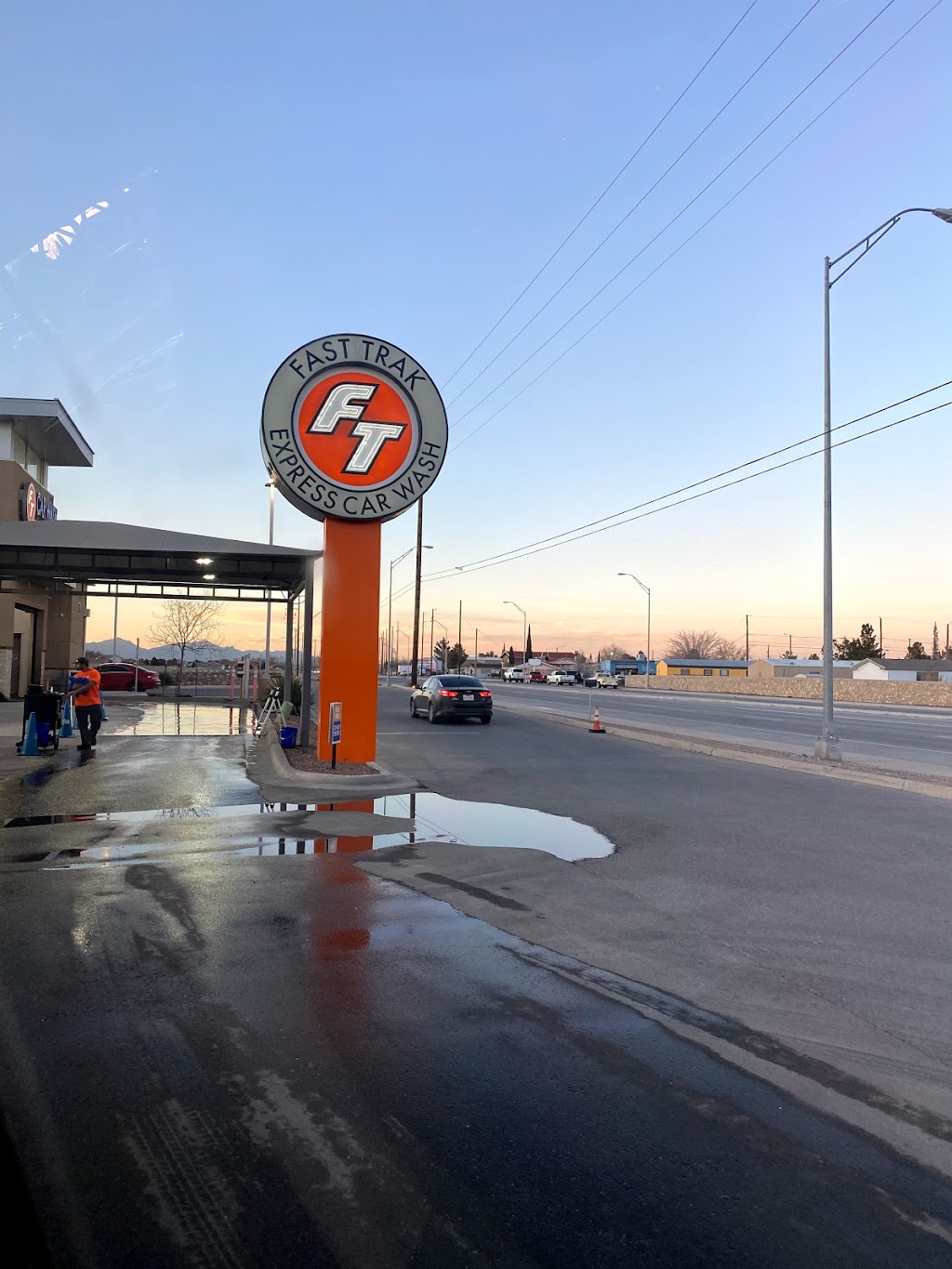 Fast Trak Express Car Wash in 10470 N Loop Dr, Socorro, TX 79927, USA