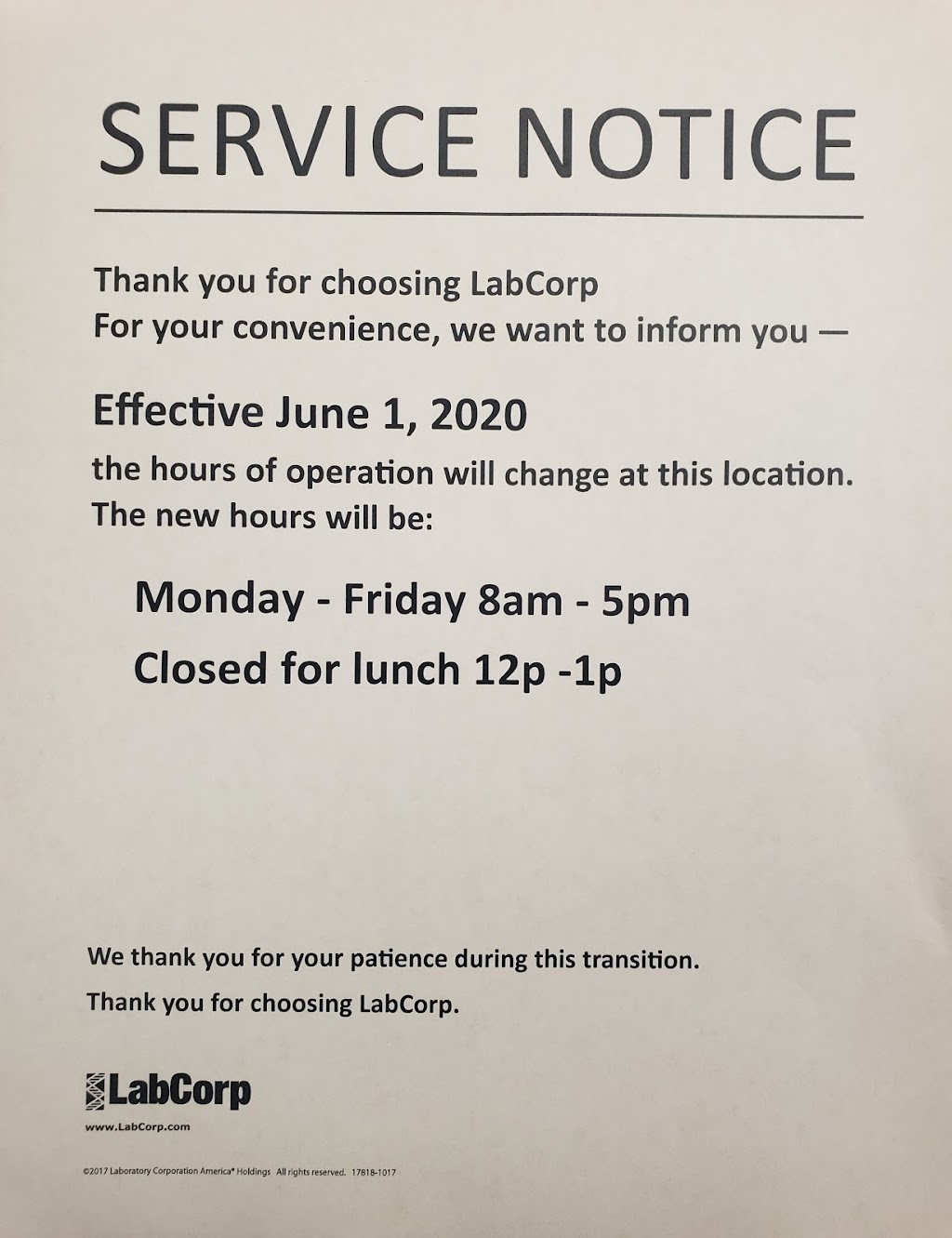 Labcorp - 2800 E Broad St Ste 424, Mansfield, TX 76063 - Hours ...