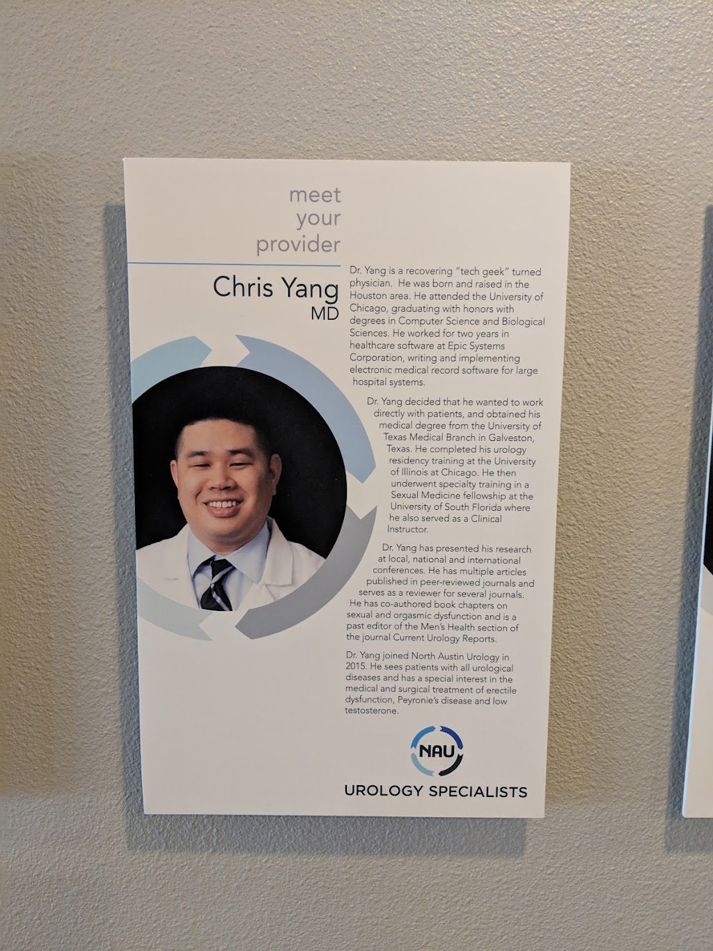 NAU Urology Specialists - Lakeline - 12505 Hymeadow Dr Ste. 2C, Austin ...