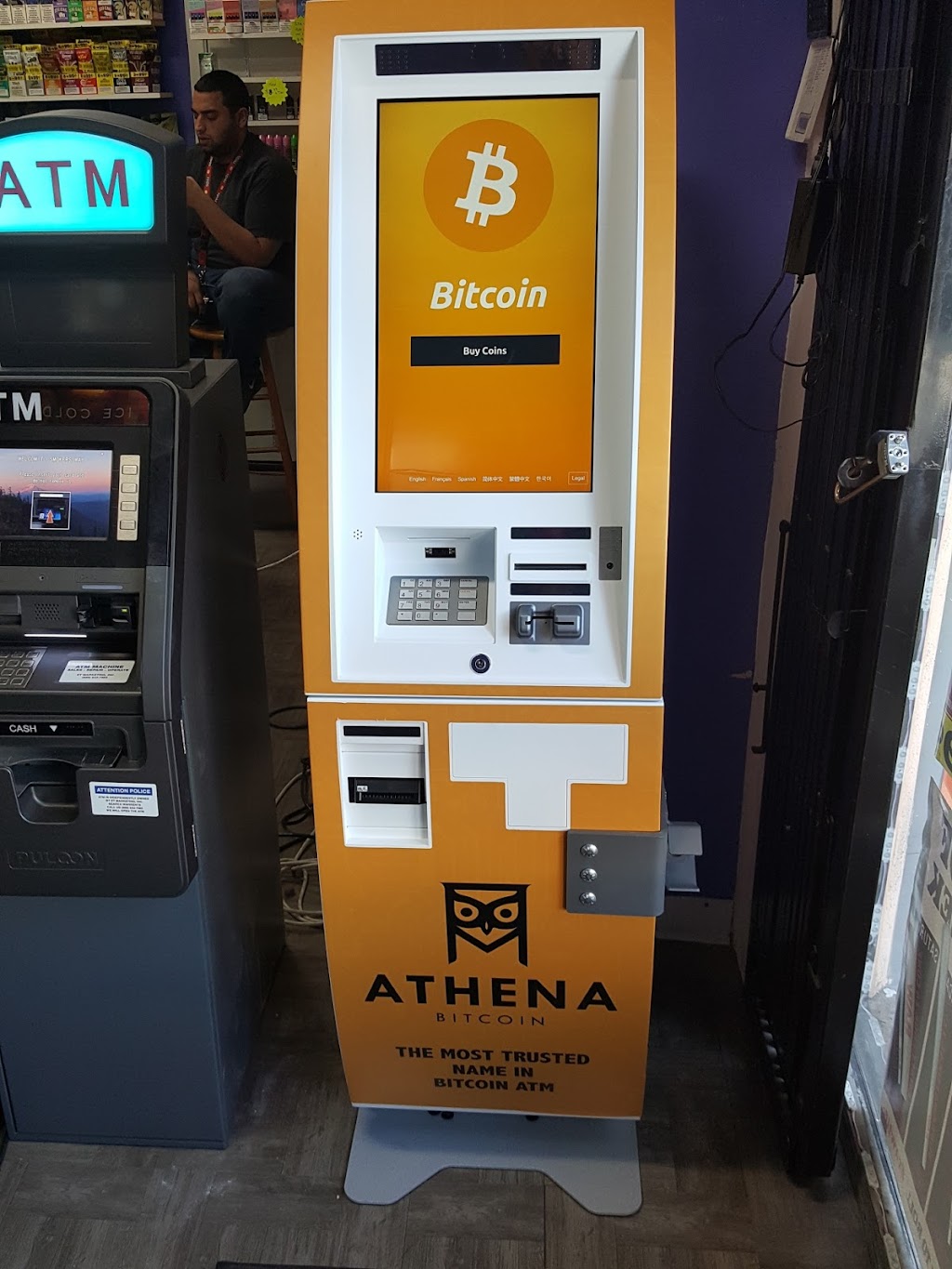 Athena Bitcoin ATM, 11142 Burbank Blvd, North Hollywood, CA 91601